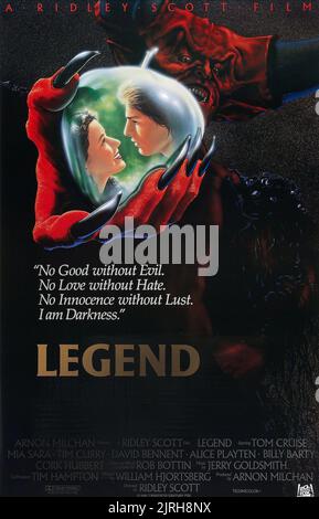 MOVIE POSTER, LEGEND, 1985 Stock Photo - Alamy