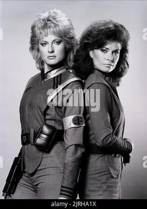 V (TV SERIES) JUNE CHADWICK, JANE BADLER VTV 028 Stock Photo - Alamy