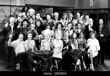 JULIE GOODYEAR, BARBARA KNOX, THELMA BARLOW, CORONATION STREET, 1984 ...