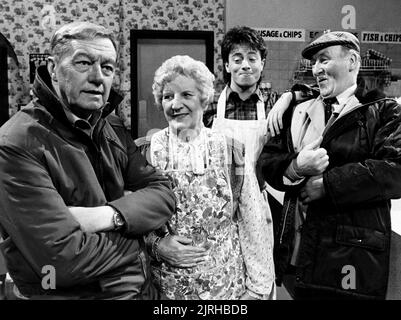 BILL WADDINGTON, CORONATION STREET, 1988 Stock Photo - Alamy