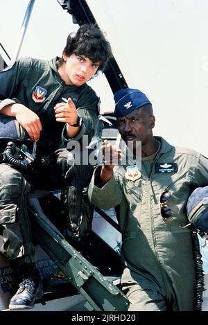 IRON EAGLE, Jason Gedrick, 1986, (c) TriStar/courtesy Everett ...