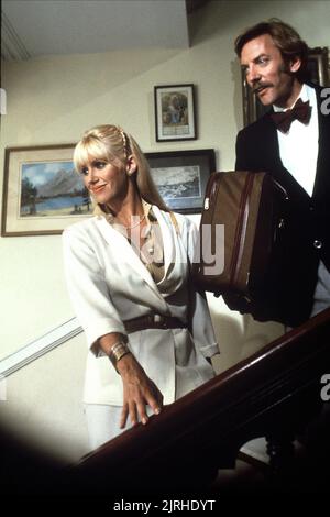 SUZANNE SOMERS, DONALD SUTHERLAND, NOTHING PERSONAL, 1980 Stock Photo ...
