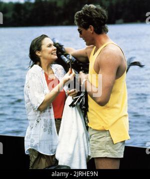 KATHLEEN TURNER, CHRISTOPHER REEVE, SWITCHING CHANNELS, 1988 Stock ...