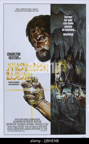 MOTHER LODE, Charlton Heston, 1982, ©Agamemnon Films/courtesy Everett ...