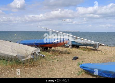 Boatyard on the Beach at Whitstable Stock Photo - Alamy