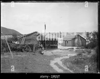 Hell's Gate, Tikitere, 1905, by Fred Brockett Stock Photo - Alamy