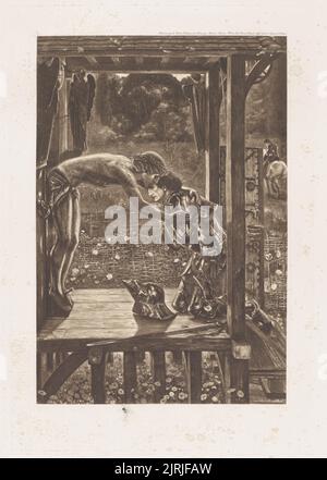Edward Burne-Jones, The Merciful Knight, painting, 1863 Stock Photo - Alamy