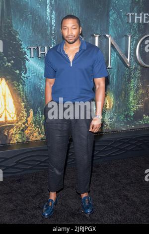 Malcolm Mays attending 'The Lord of The Rings: The Rings of Power' New ...