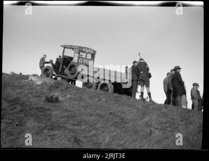 [Morris 6-Wheel Truck Trials], 1920s to 1930s, Wellington, by Roland ...