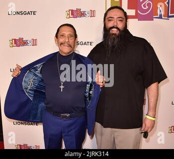 Danny Trejo walking the red Carpet at Sports Illustrated Super Bowl ...