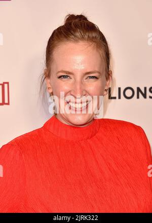 Chelsey Cole (Associate Producer) walking the red carpet at the Los ...