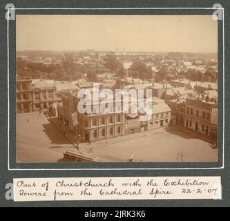 Christchurch, New Zealand, February 22, 2021: Signage at the Cranmer ...