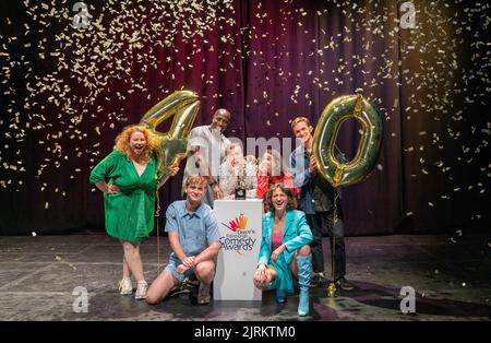 (from left, top) Amy Gledhill, Emmanuel Sonubi, Josh Jones, Lara Ricote ...