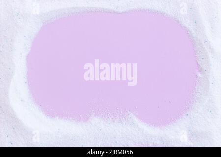 Laundry detergents powder background. Laundry day mockup Stock Photo ...