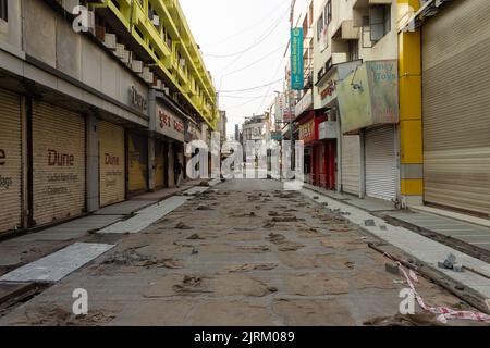 The View of Pune City During Lockdown of Covid 19, Pune, Maharashtra ...