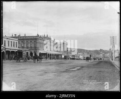 Thames Street, Oamaru, circa 1905, Dunedin, by Muir & Moodie Stock ...