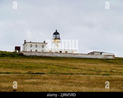 Copinsay island and lighthouse, Orkney isles Stock Photo - Alamy