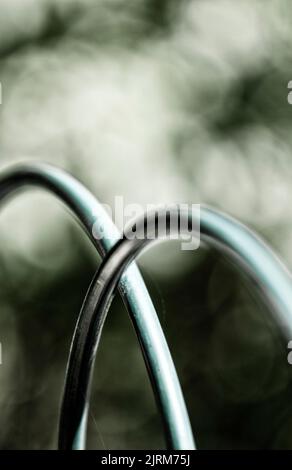 Metal railings stainless steel outdoor Stock Photo - Alamy
