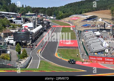 Illustration shows the raidillon during preparations ahead of this ...