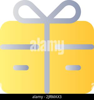 Gift flat gradient color ui icon Stock Vector Image & Art - Alamy