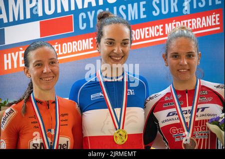 Jade LABASTUGUE, Oceane TESSIER, Kristina NENADOVIC, Women's ...
