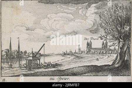 Amoenissimæ aliquot locorum ... effigies. Plate 17. Zu Cöllen., 1635 ...