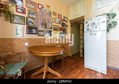 Example of Old Soviet Russian poor interior in Khruschev House Stock ...