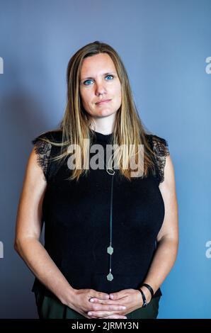 Oslo 20220825. Kristin Solberg when Aschehoug presented the autumn's ...