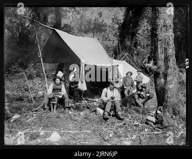 The Sutherland fall expedition, 1888 Stock Photo - Alamy