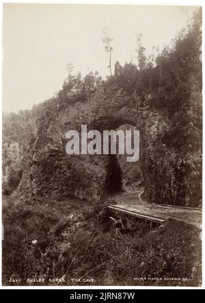 Buller Gorge - the cave, Buller, by Muir & Moodie Stock Photo - Alamy
