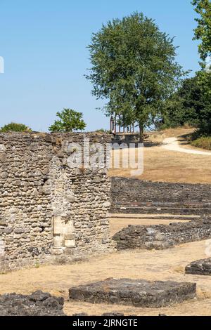 The ancient remains of Lesnes Abbey, the 12th century built monastery ...