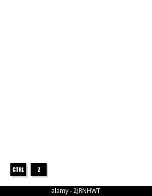 A Ctrl Z Doesn't Work In Real Life Best T-Shirt Design Stock Vector ...