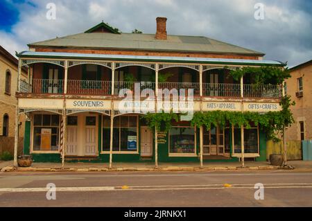 A typically Australian house on a street in Adelaide, South Australia ...