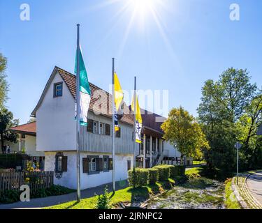 Historical city of Isny im Allgaeu, Germany Stock Photo - Alamy