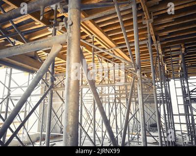 Ceiling Formwork. Build Reinforced Concrete Ceiling Floors. Shoring a ...