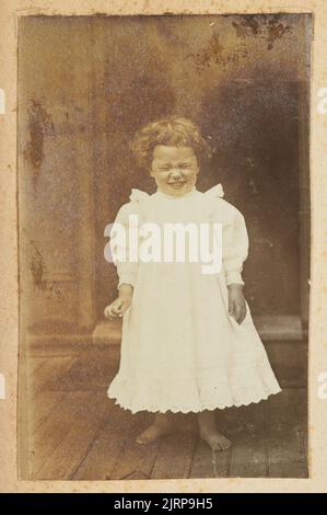 Dorothea. From the album: Snapshot album - Nga Mahanga, circa 1900, Manawat River, maker unknown ...