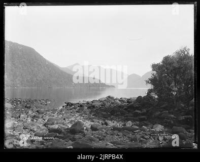 George Sound, 1893, Dunedin, by Burton Brothers, George Moodie Stock ...