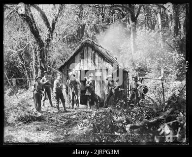 The Sutherland fall expedition, 1888 Stock Photo - Alamy