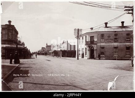 King Street, Temuka, 1912, Temuka, by Muir & Moodie Stock Photo - Alamy