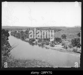 Wairarapa Plains and Waipoua River from the Opaki Ridge, Masterton, NZ ...