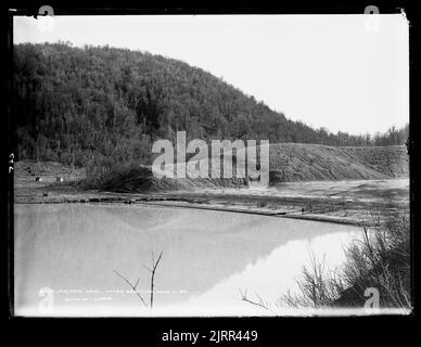 Lake Rotorua - after eruption June 10 - 86, 1886, North Island, by A A ...