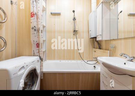 Example of Old Soviet Russian poor interior in Khruschev House Stock ...