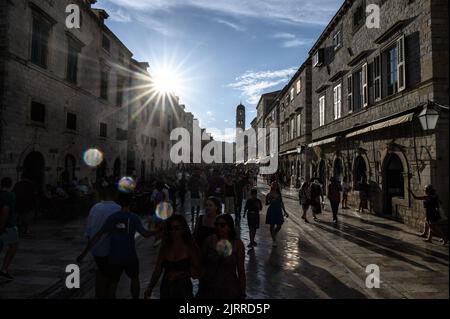 Dubrovnik, Croatia. 21st Aug, 2022. Water polo; Wild Waterpolo League ...