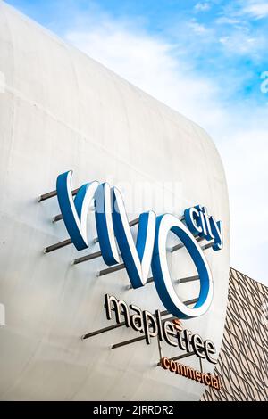 Vivo City shopping mall near Sentosa island, Singapore Stock Photo - Alamy