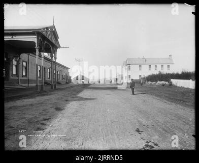 Clinton, circa 1905, New Zealand, by Muir & Moodie Stock Photo - Alamy