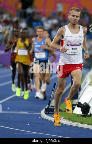 Sam ATKIN of England in the men's 10000 metres - Final at the 2022 ...