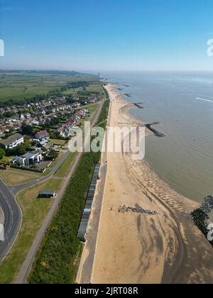 Aerial photograph of Clacton-on-Sea Town Stock Photo - Alamy
