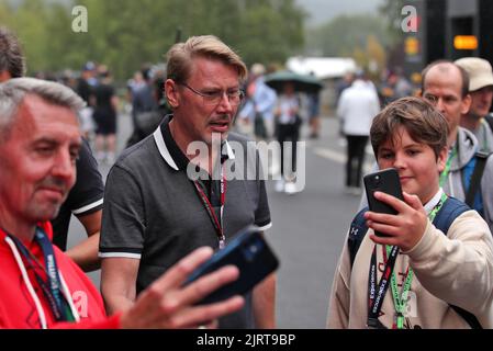 Spa, Belgium. 26th Aug, 2022. Sebastian Vettel (GER) Aston Martin F1 ...
