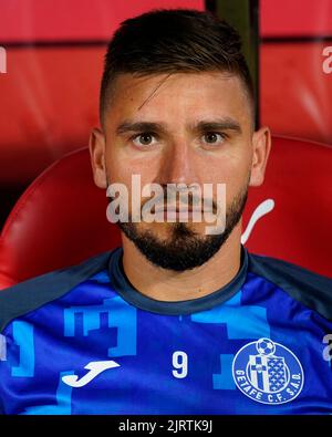 Cristian Portu of Girona FC in action during the Spanish league, La ...