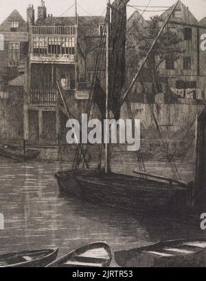 The Adam and Eve Inn, Chelsea, 1872 Stock Photo - Alamy